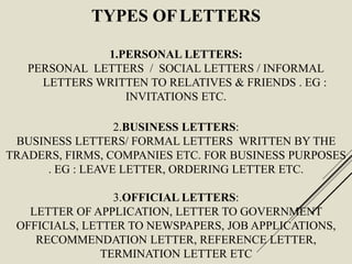 letter writing-2.ppt