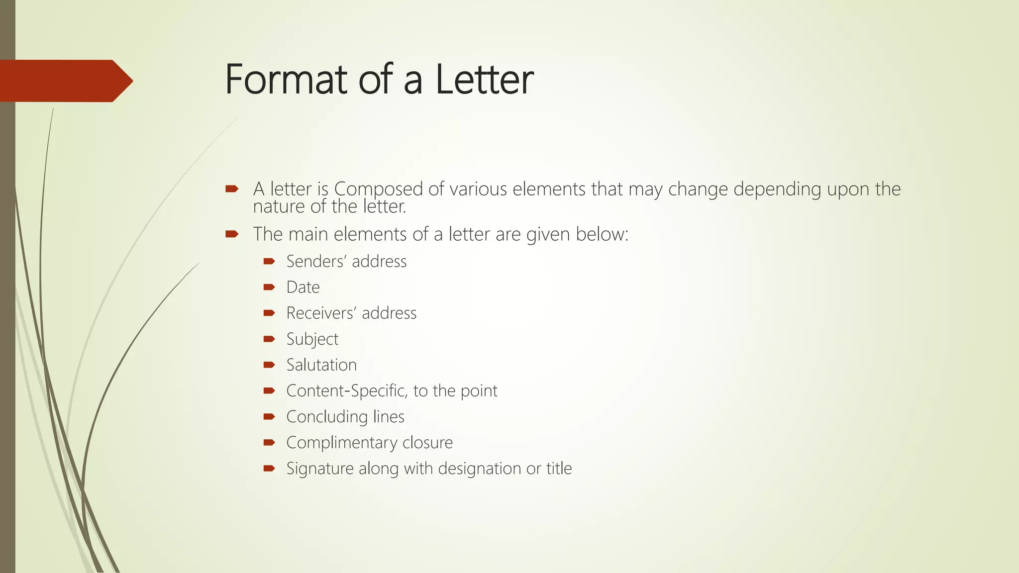 Letter and its types (letter writing) | PPTX
