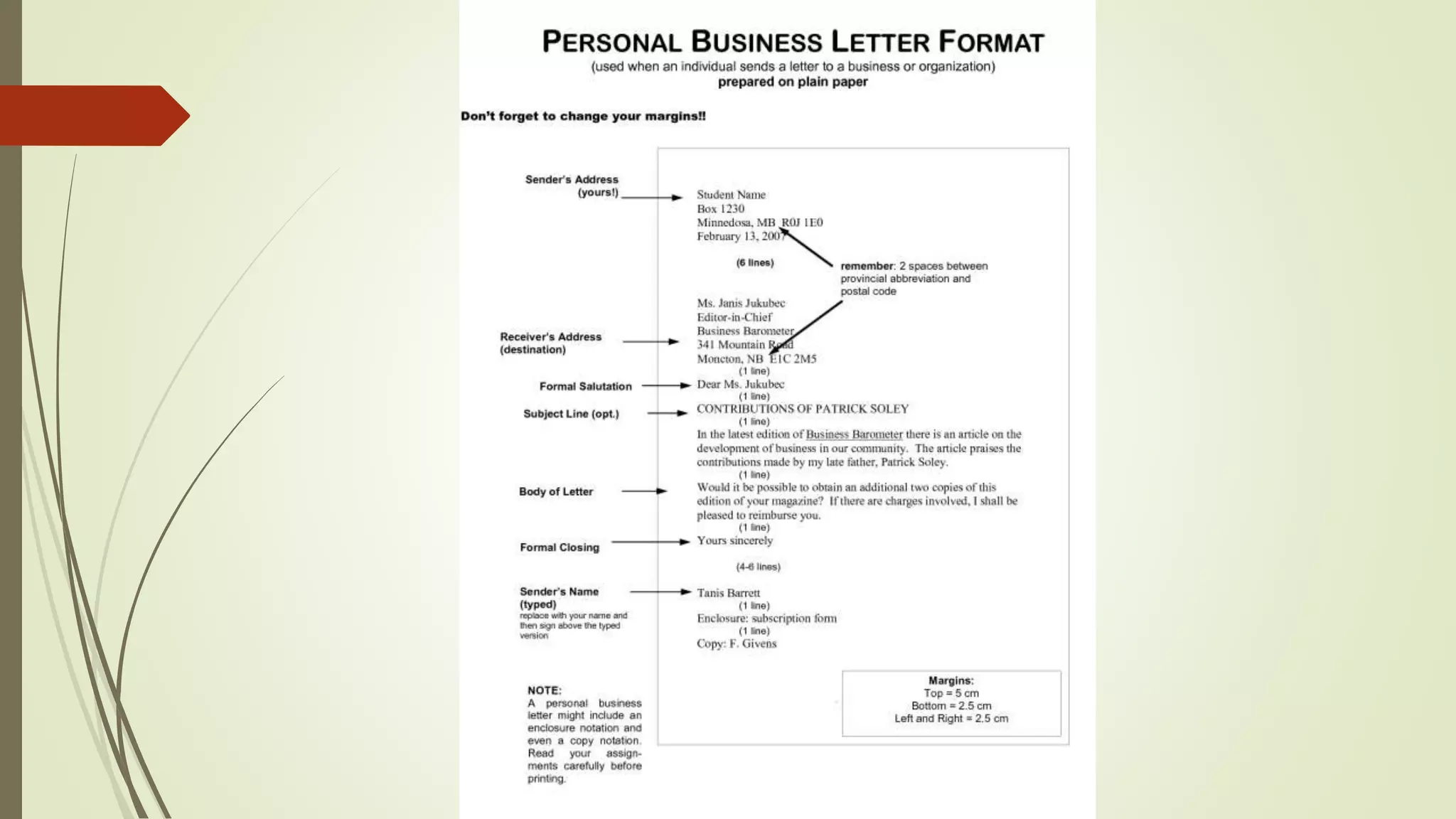 Letter and its types (letter writing) | PPTX