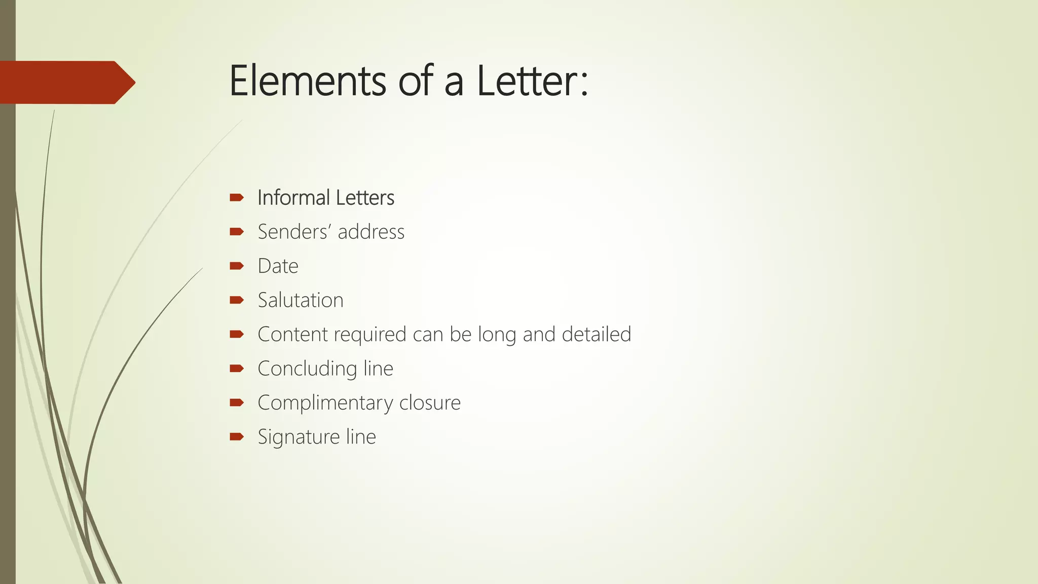 Letter and its types (letter writing) | PPTX