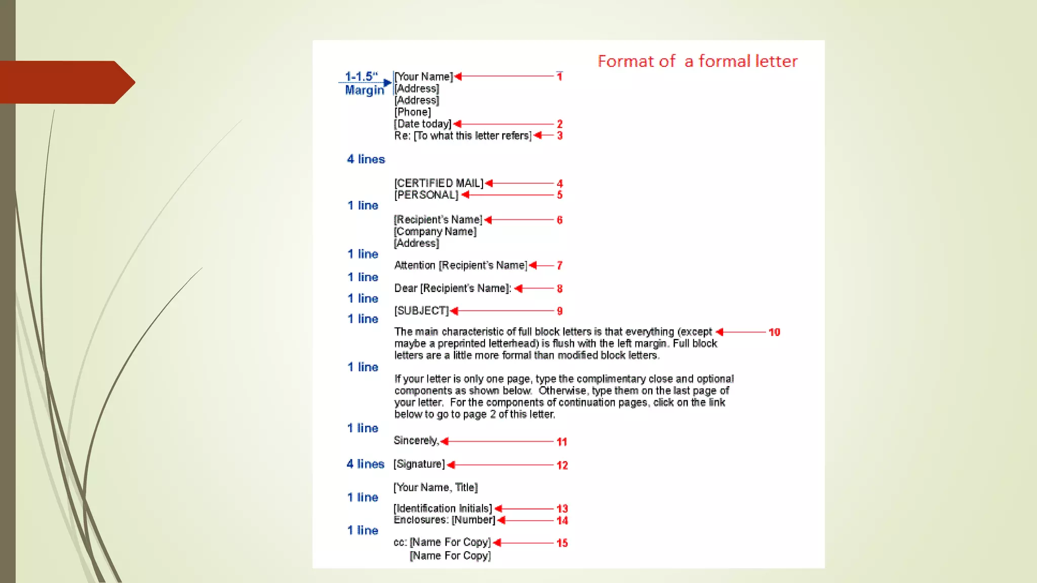 Letter and its types (letter writing) | PPTX