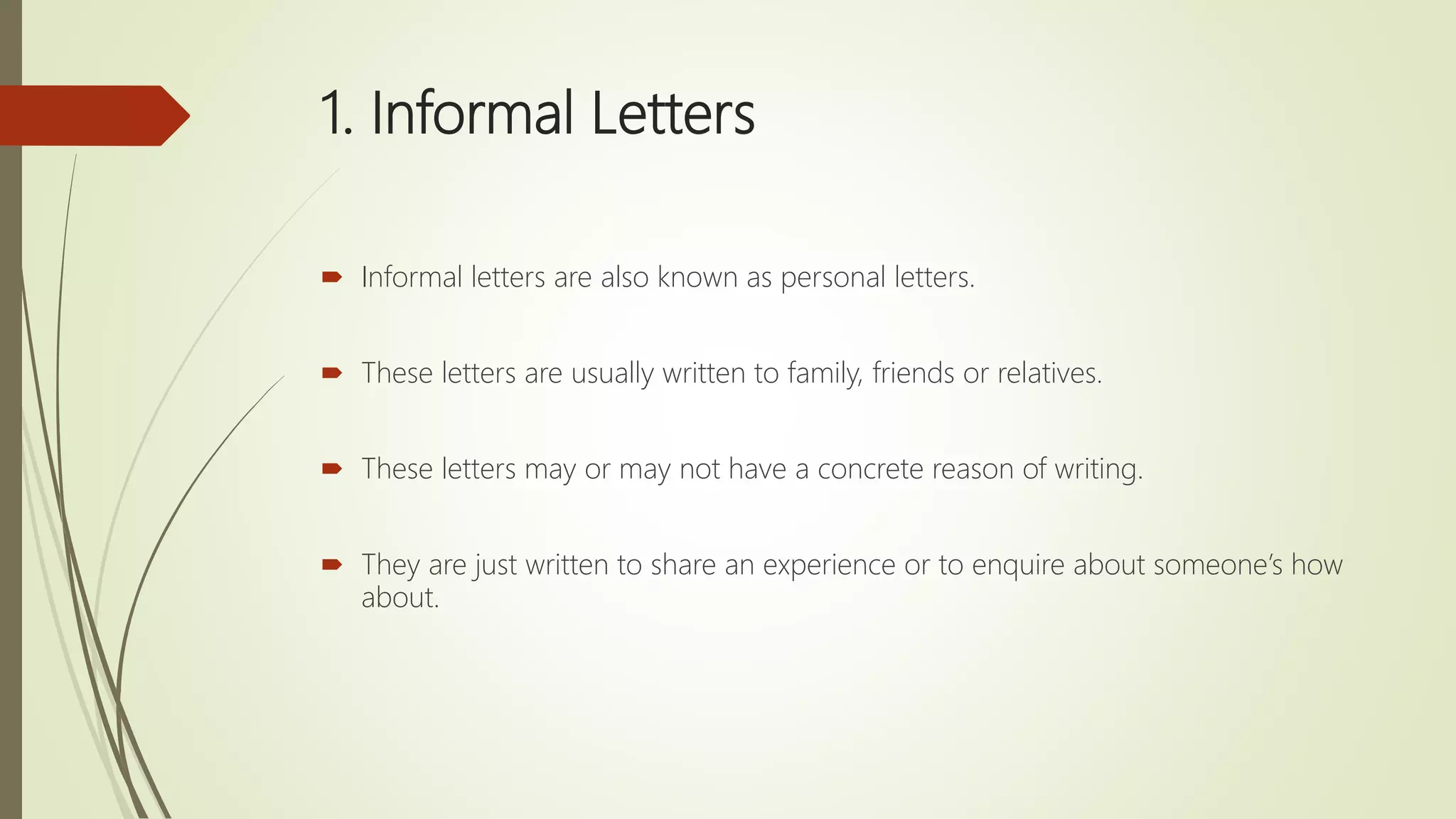 Letter and its types (letter writing) | PPTX