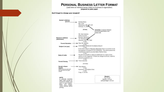 Letter and its types (letter writing) | PPTX