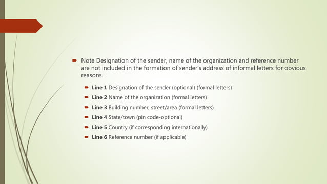 Letter and its types (letter writing) | PPTX