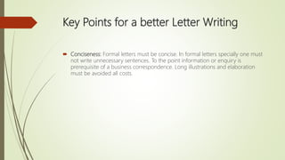 Letter and its types (letter writing) | PPTX