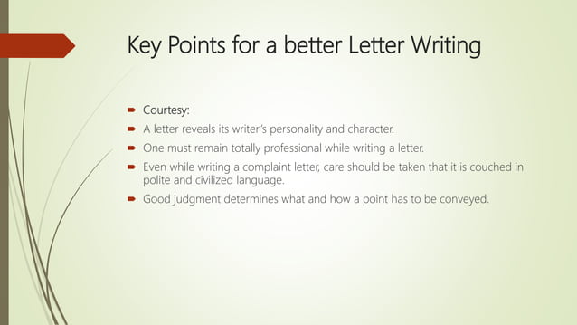 Letter and its types (letter writing) | PPTX