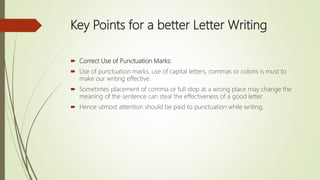 Letter and its types (letter writing) | PPTX