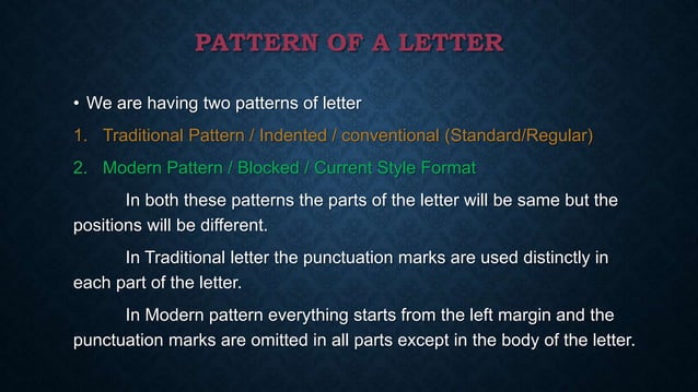 Letter writing and types of letter writing formal and informal. | PPTX