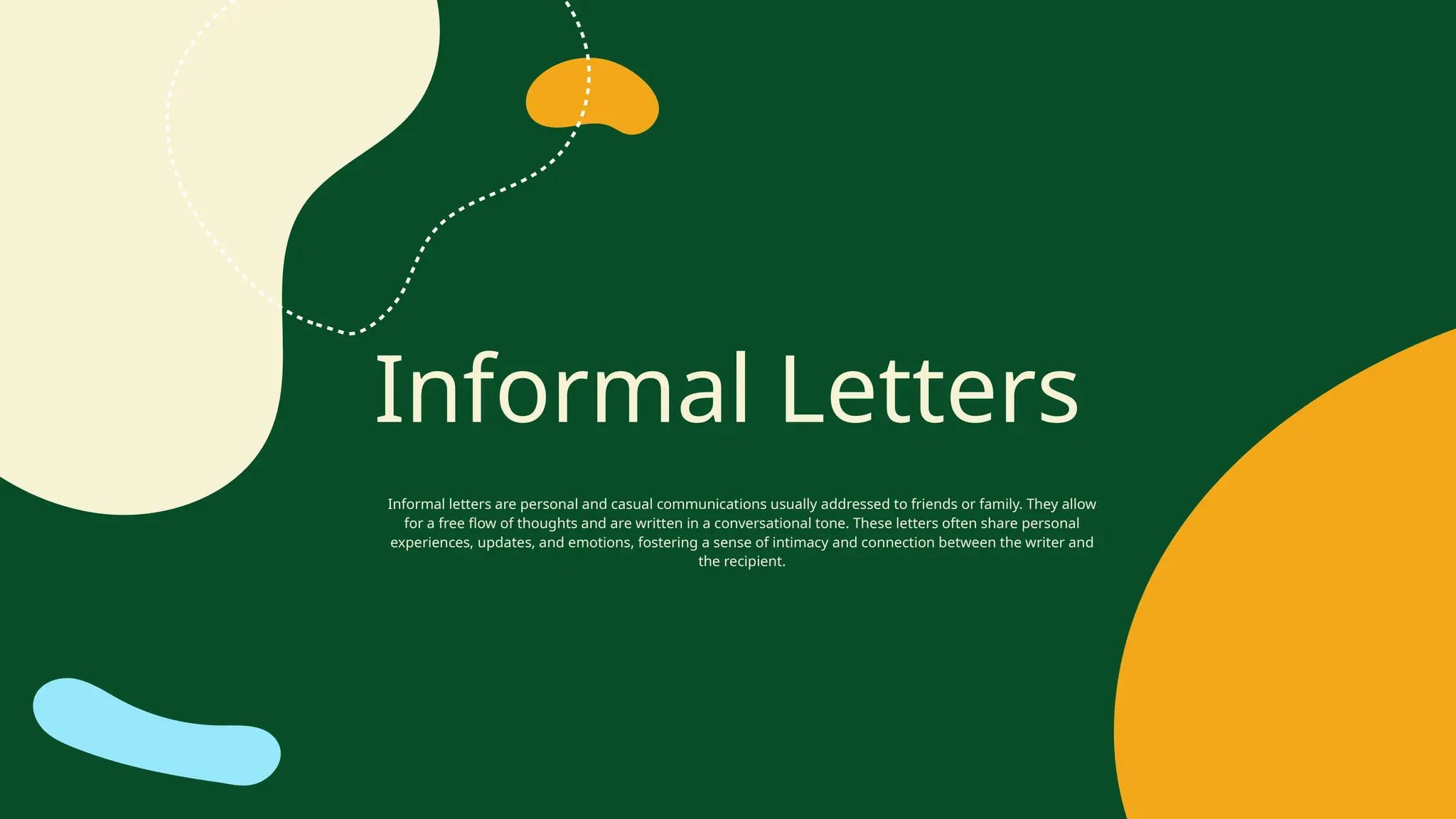How to Write Formal and Informal Letters | PPTX
