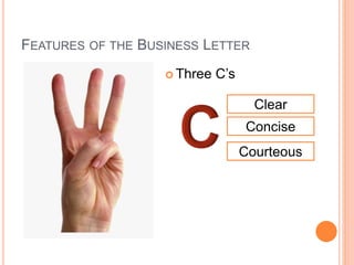 Letter writing the business letter | PPT