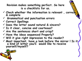 How to Write Letter | PPT