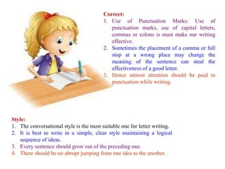 Letter writing formal letters and informal letters | PPTX