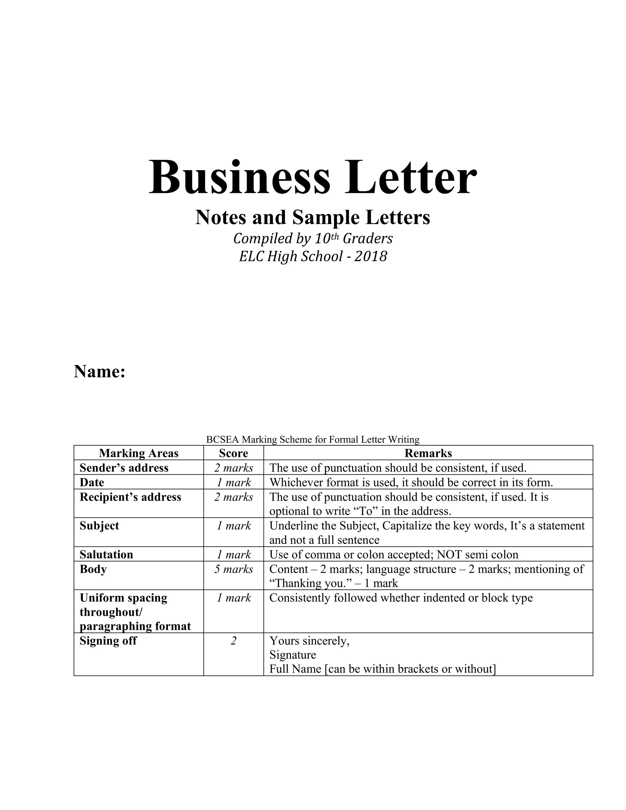 Letter Writing Notes & Samples - 2022.pdf