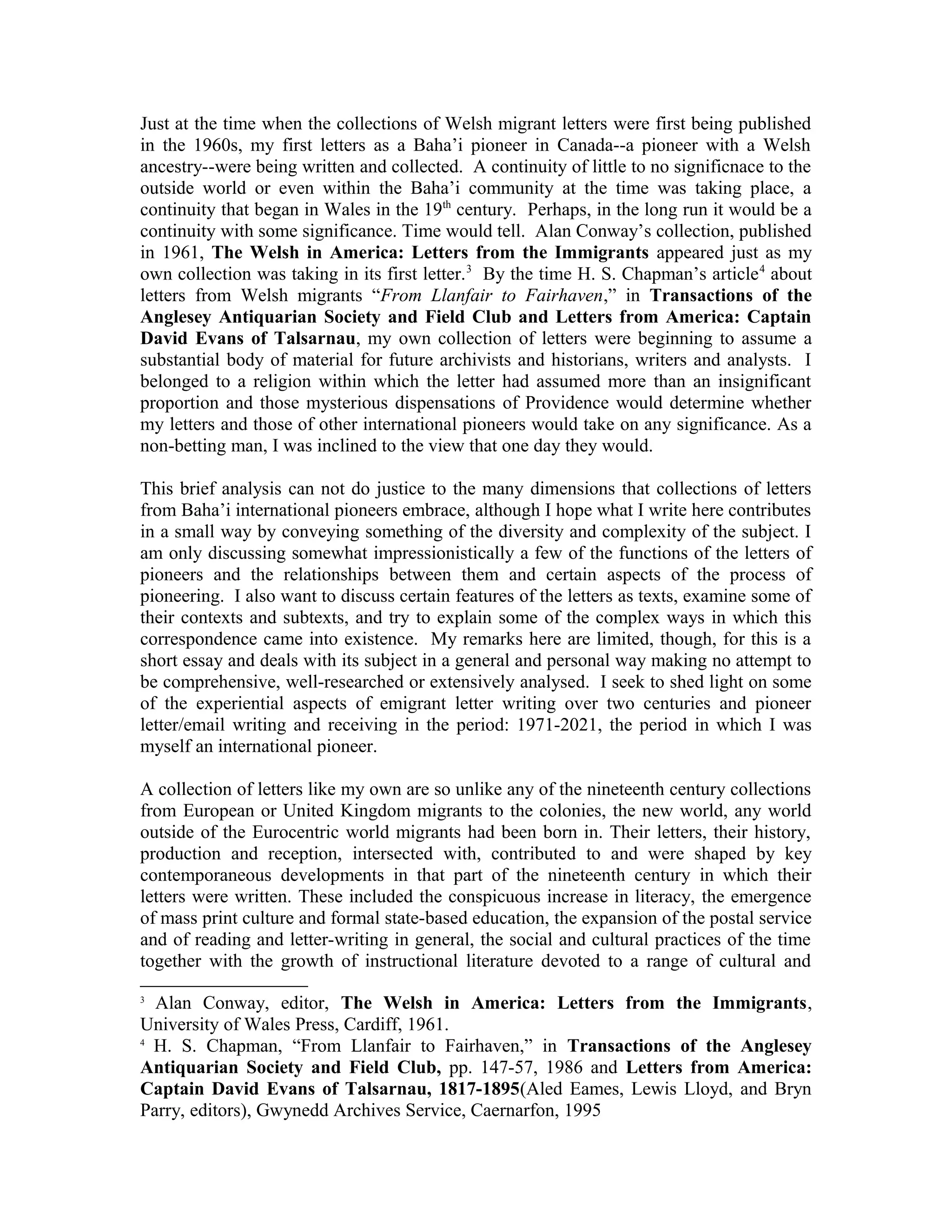 Letter Writing: Pioneering | DOC | Genealogy and Ancestry | Hobbies ...