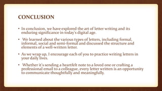 Letter writing course eExpository Writing PPT .pptx