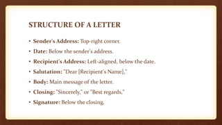 Letter writing course eExpository Writing PPT .pptx