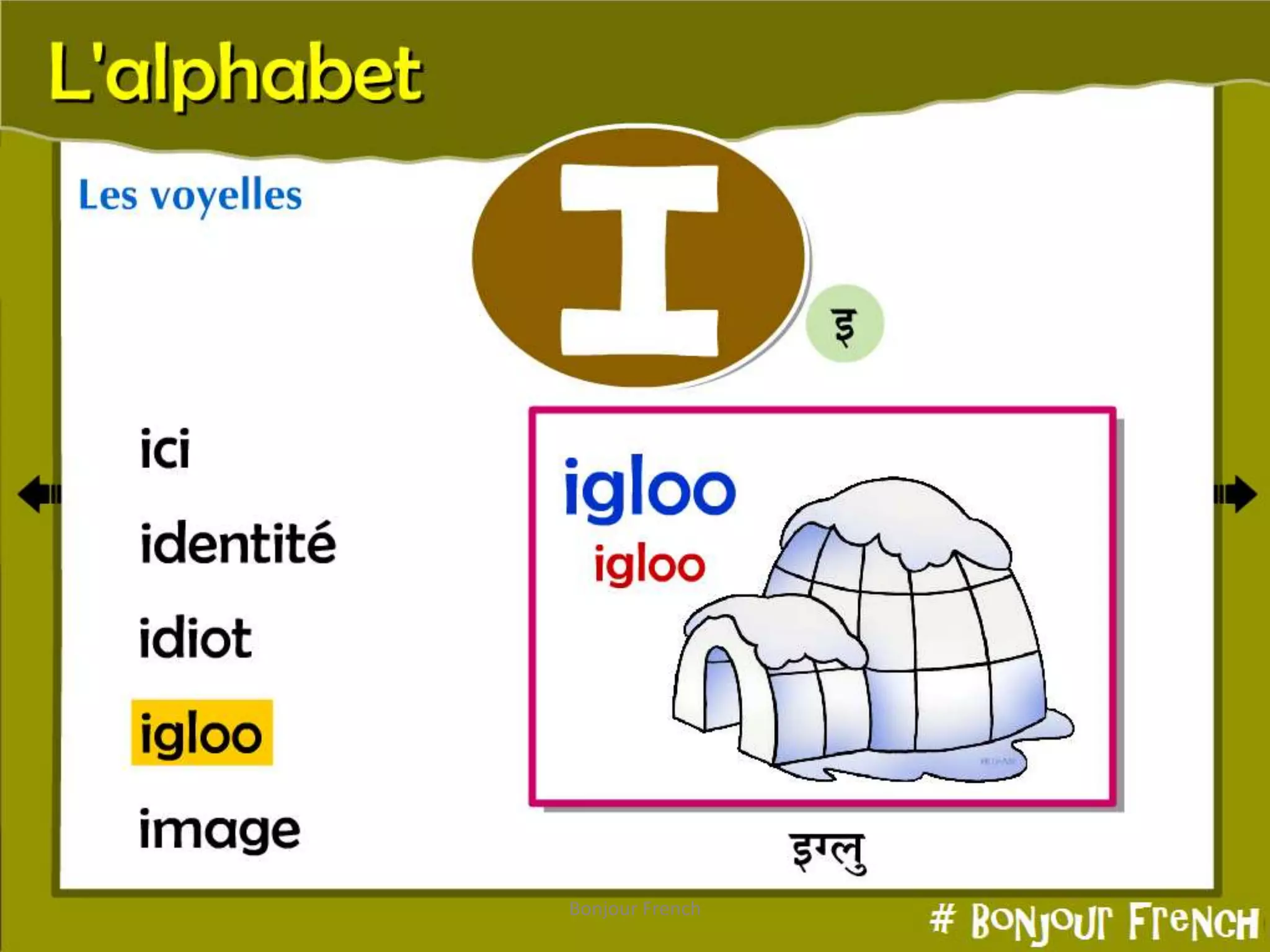 French Alphabets | PPT