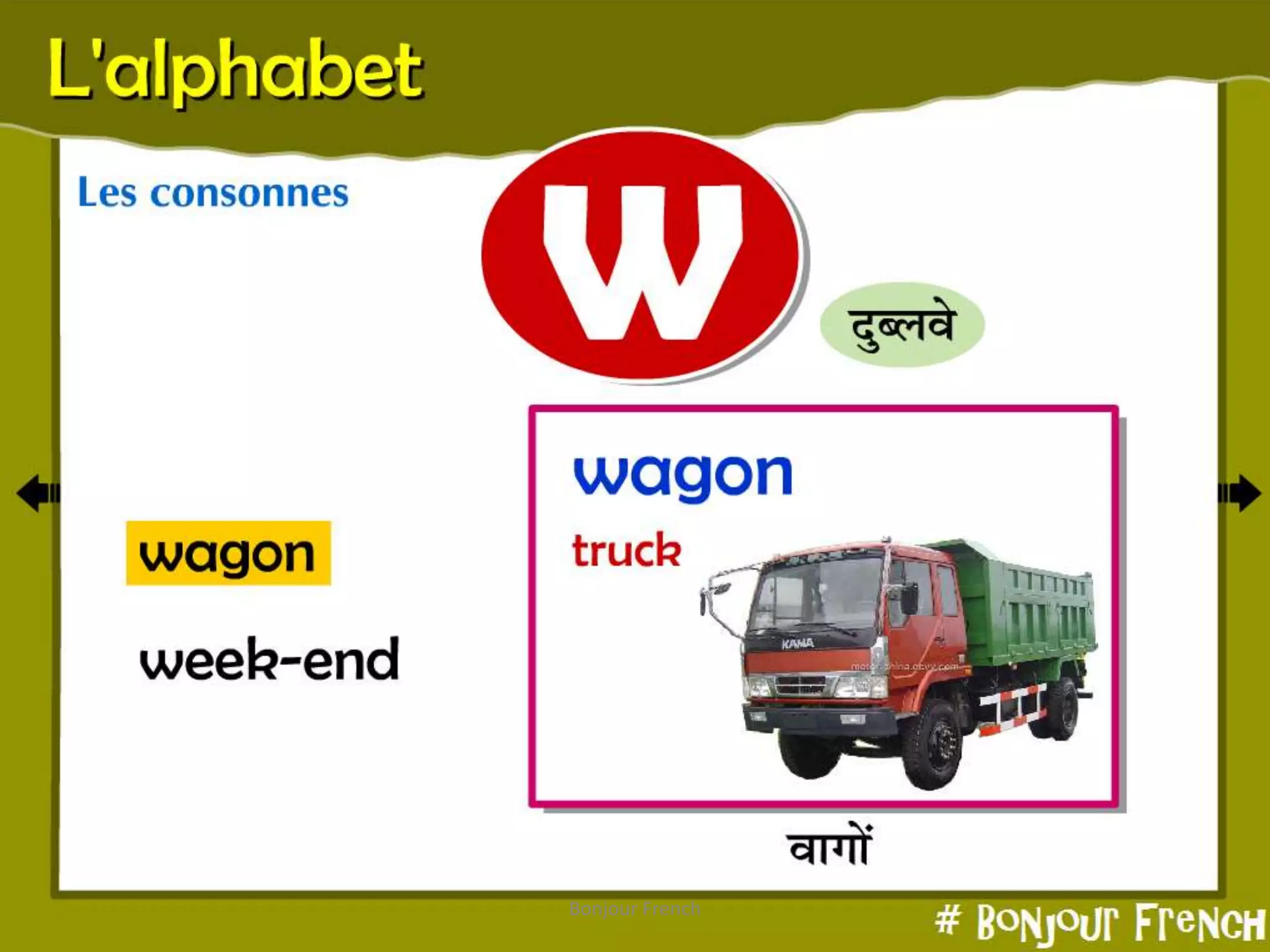 French Alphabets | PPTX