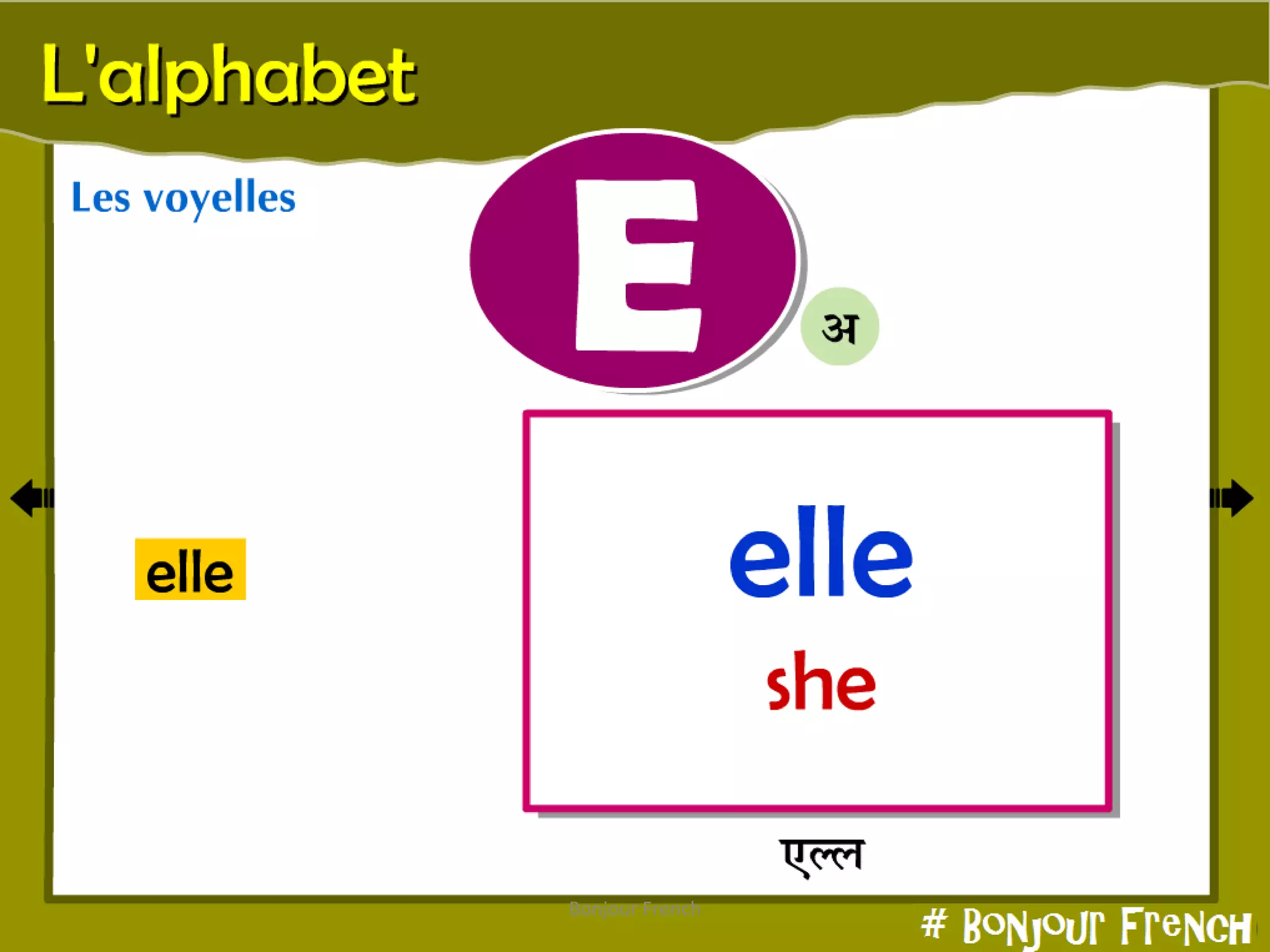 French Alphabets | PPTX