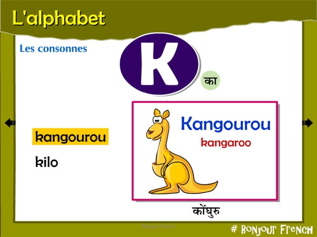 French Alphabets | PPT