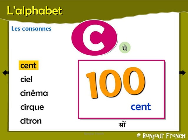French Alphabets | PPT