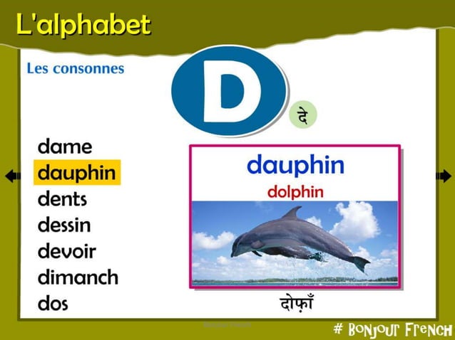 French Alphabets | PPT