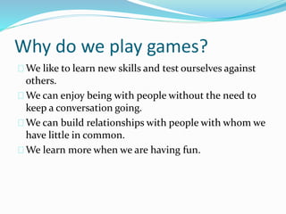 Let the games begin! (Games for AAC Users) | PPTX