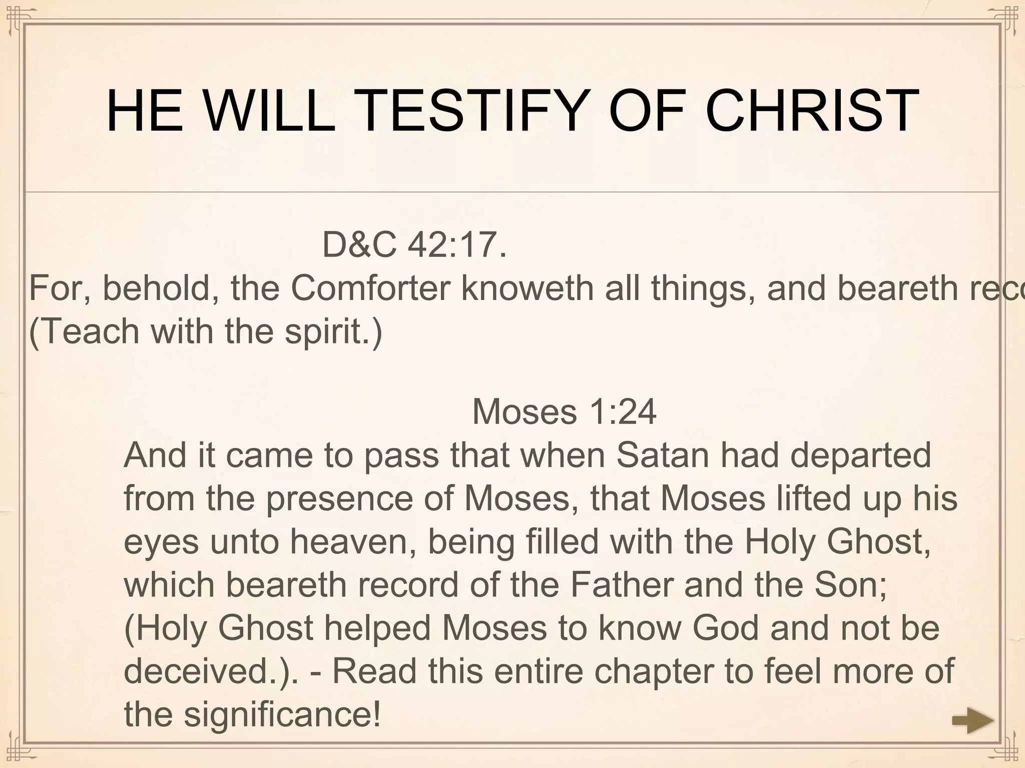 Let the holy spirit guide | PPTX