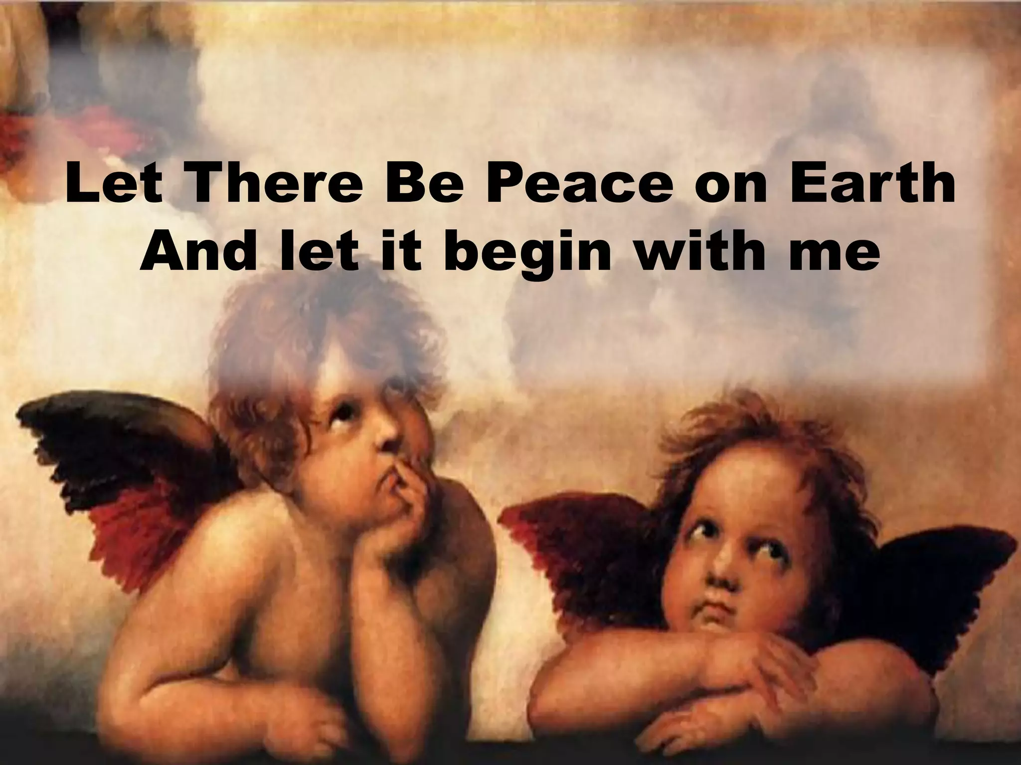 Let There Be Peace On Earth | PPTX