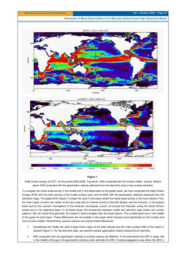Mercator Ocean newsletter 31