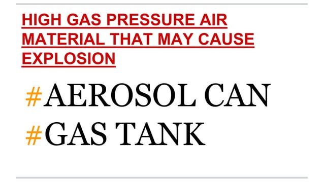 EXPLOSION CAUSED BY AIR PRESSURE (DUAL LANGUAGE) | PPT