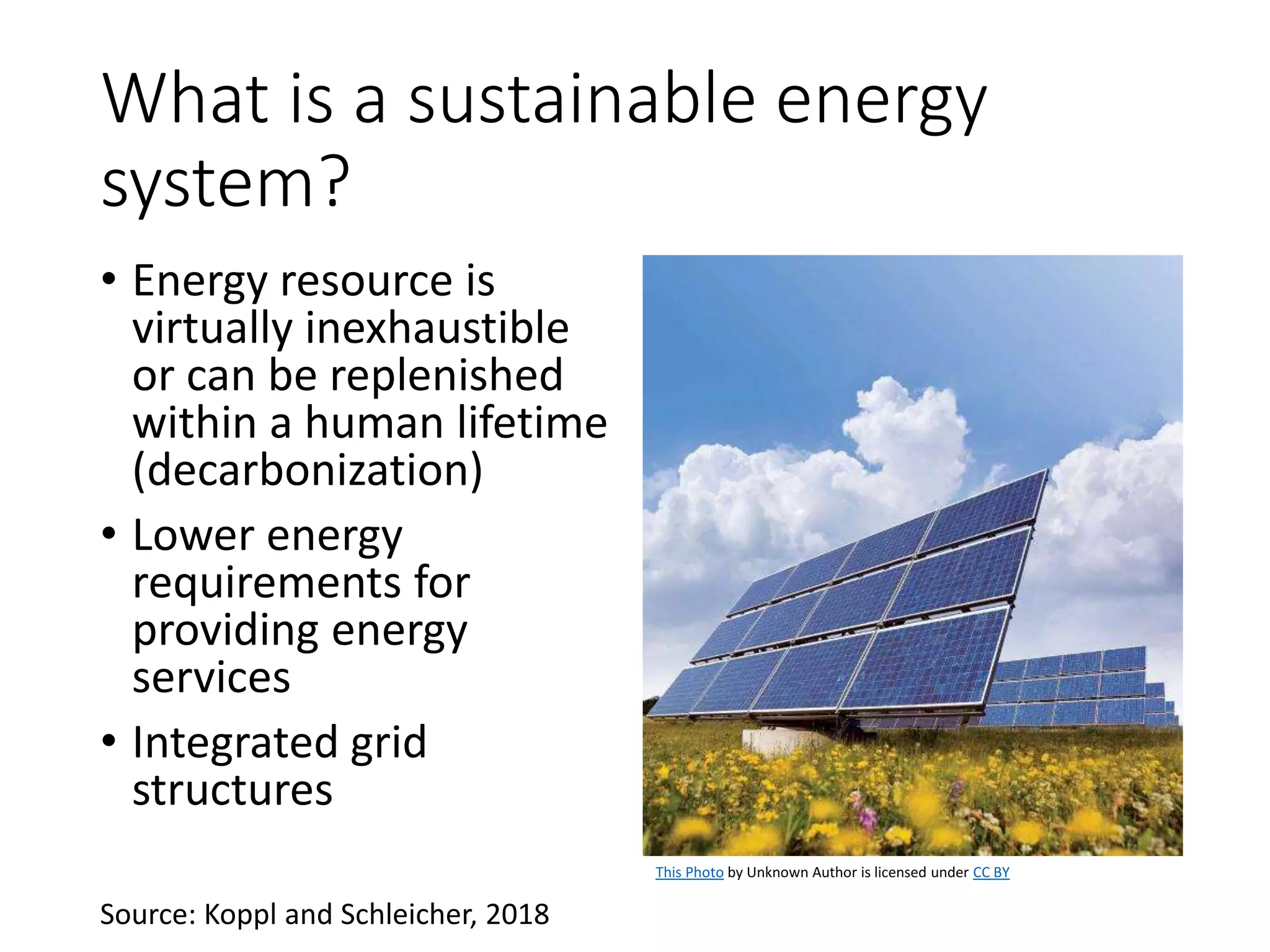 Sustainable & Resilient Energy Systems | PPTX