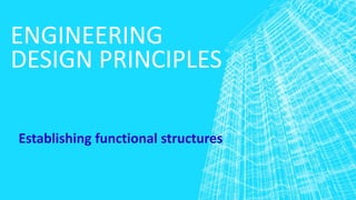 Leture 8 establishing functional structures | PPTX