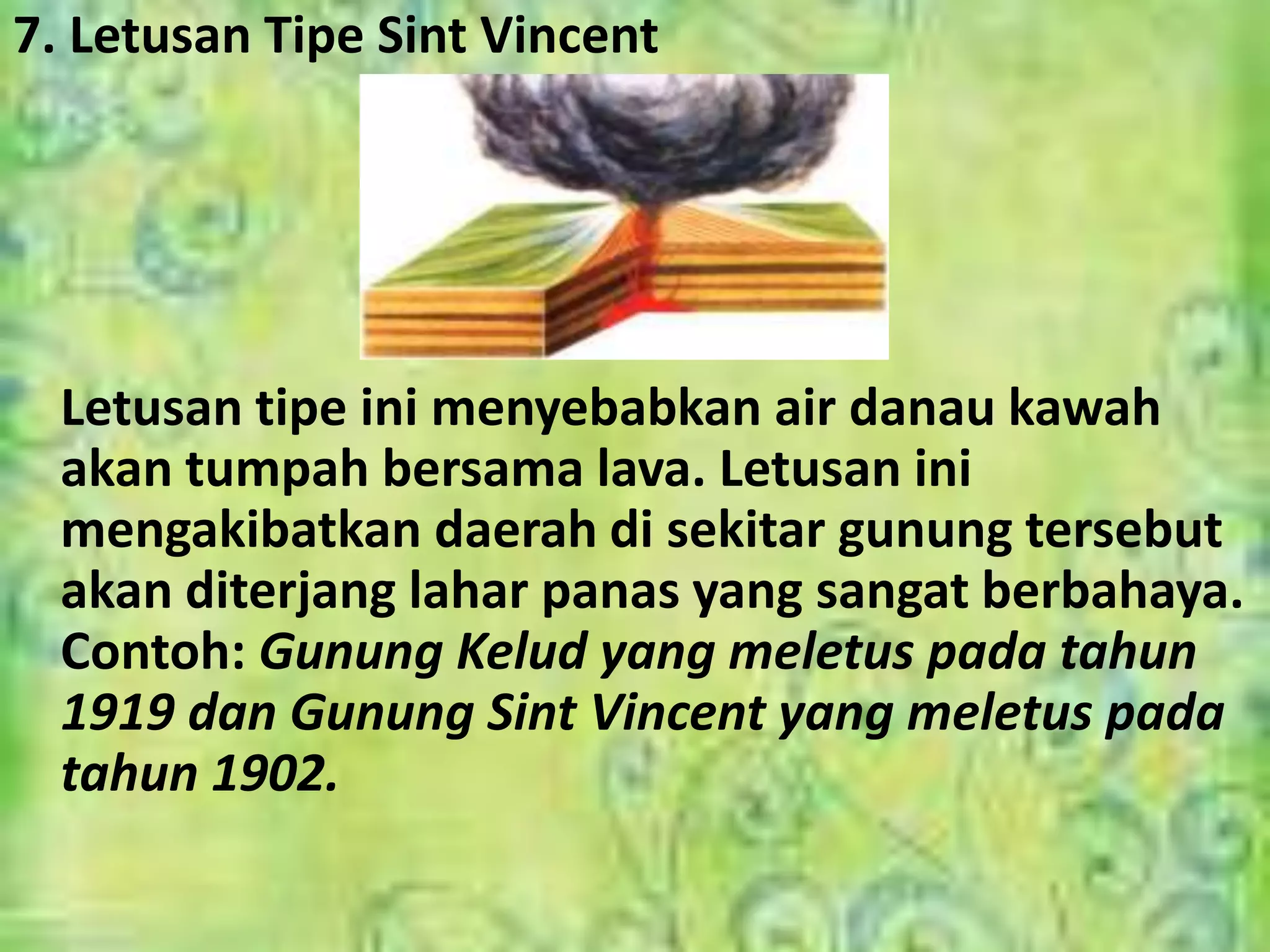 Letusan gunung api | PPTX