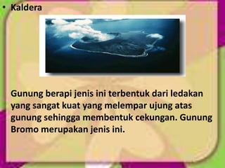 Letusan gunung api | PPTX