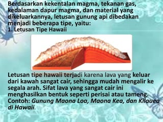 Letusan gunung api | PPTX