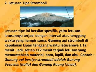 Letusan gunung api | PPTX