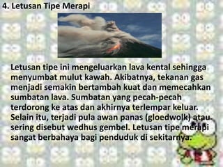 Letusan gunung api | PPTX