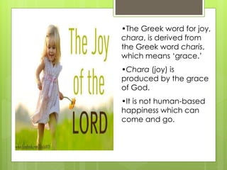 Fruit of the Holy Spirit | PPTX
