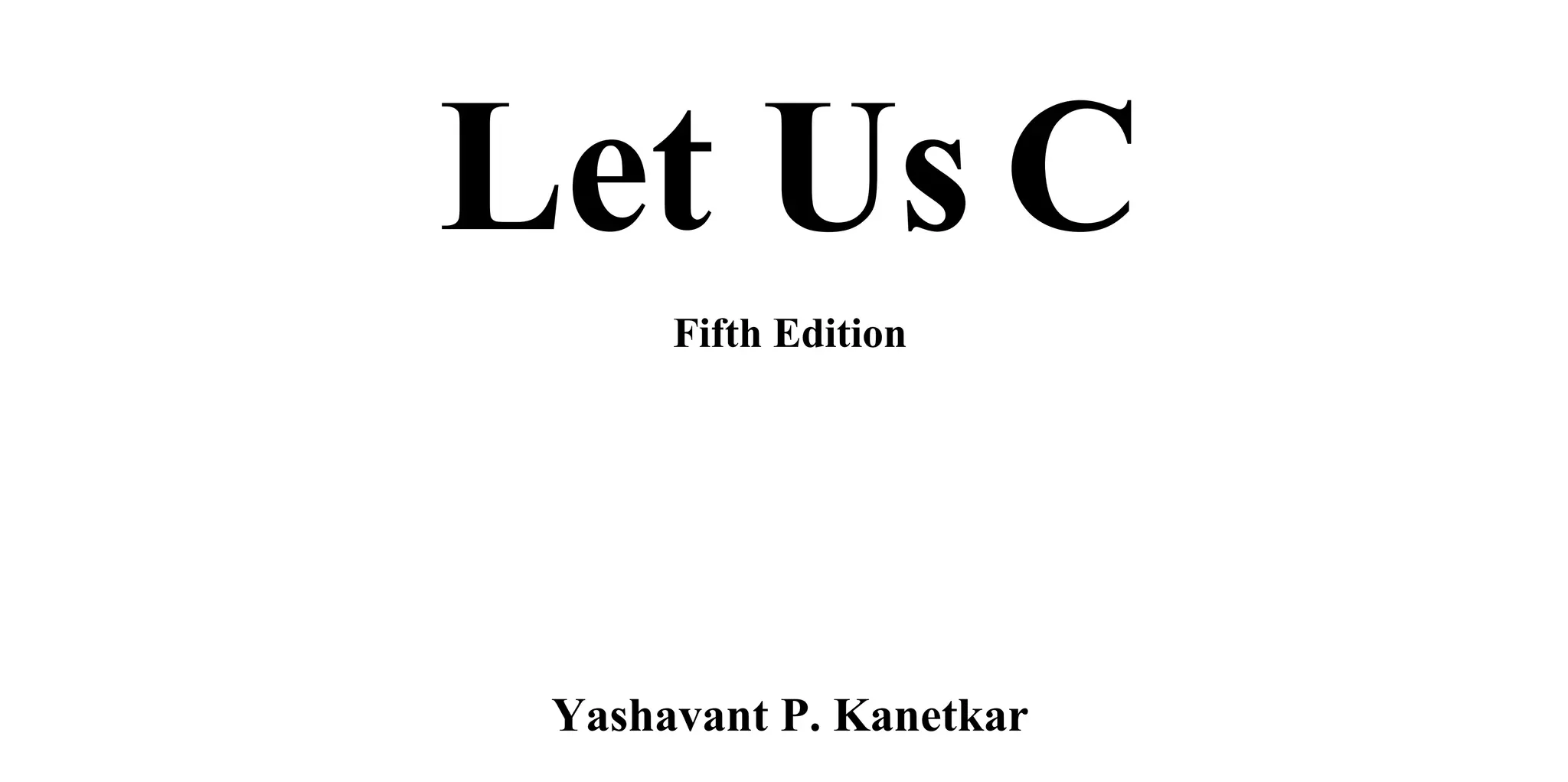 Let Us C-Yashwant Kanetkar.pdf