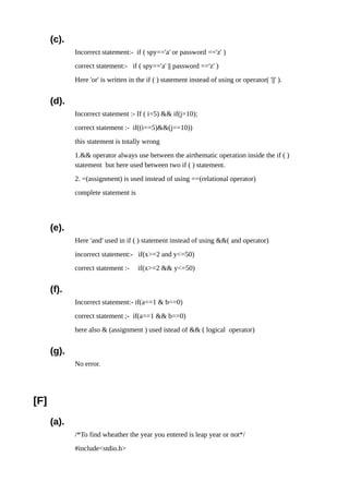 Let us c(by yashwant kanetkar) chapter 2 solution | PDF