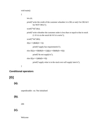 Let us c(by yashwant kanetkar) chapter 2 solution | PDF