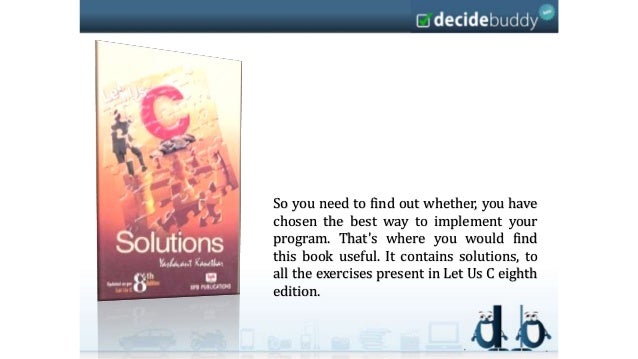 Let Us C Solutions By Yashvant Kanetkar Book Reviews At