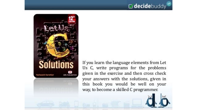Let Us C Solutions By Yashvant Kanetkar Book Reviews At