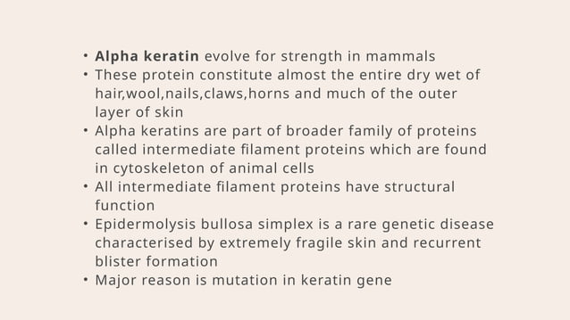 Fibrous Proteins .pptx (Biochemistry , Microbiology ) | PPT