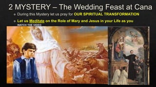 Holy Rosary Animation to Blessed Mother | PPTX
