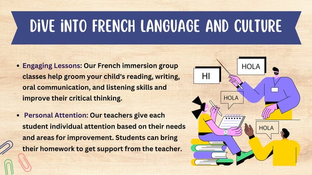 Let Your Child Embark on a French Adventure with OAKLearning Center's ...