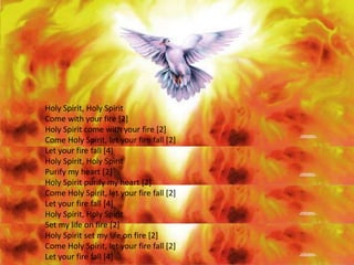 Let your fire fall | PPTX