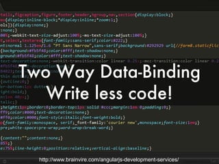 Let your website a ride of AngularJS | PPT