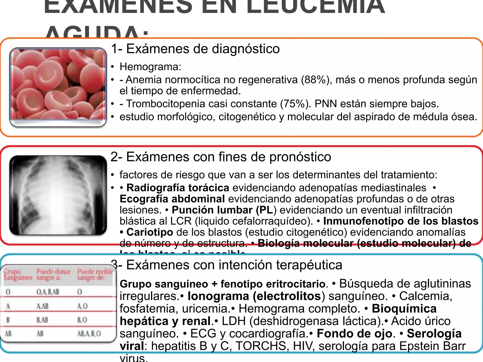 Leucemia aguda en pediatría jvv | PPTX